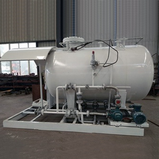 Propane Skid with Storage Tank - 5m3 Capacity, ASME Certified