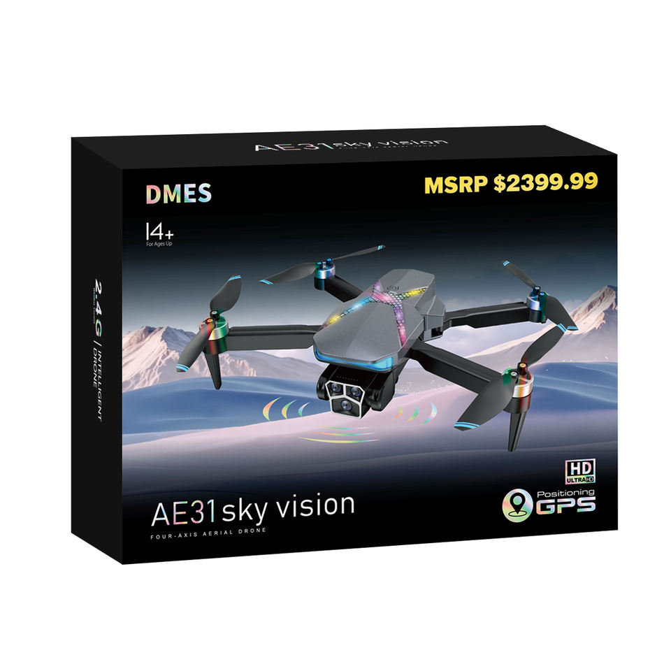 AE31 Pro Optical Flow Beginner Drones 4K UHD Camera GPS FPV Remote ...