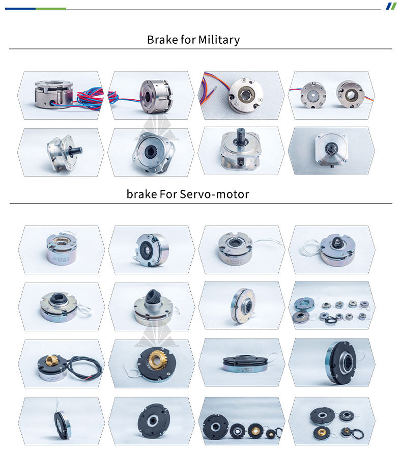 24V DC Electromagnetic Brake Industrial Magnetic Brake With Friction ...