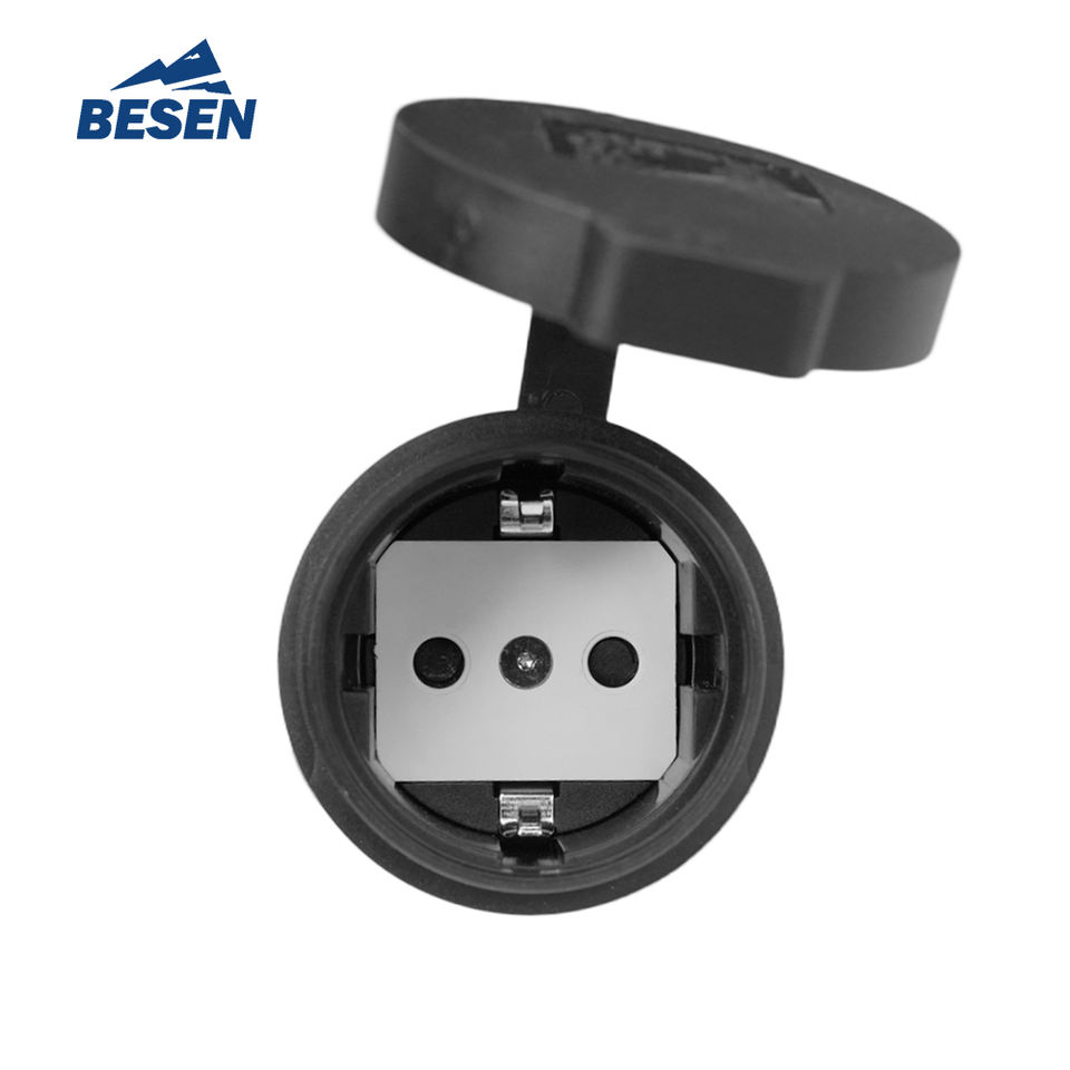 Type 2 Male to Schuko Socket 230V 16A Cable Power Extraction From EV ...