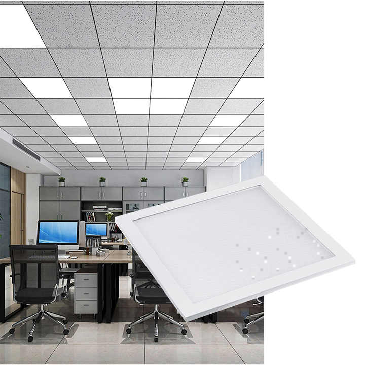 Modern Aluminum Commercial Office Recessed Mounted Lighting 40W Square ...
