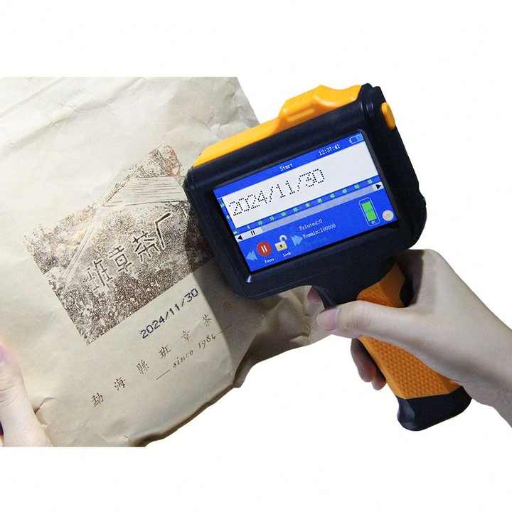 2025 HAIKE B-Plus Portable Handheld Inkjet Printer Gun Fast Drying Ink ...