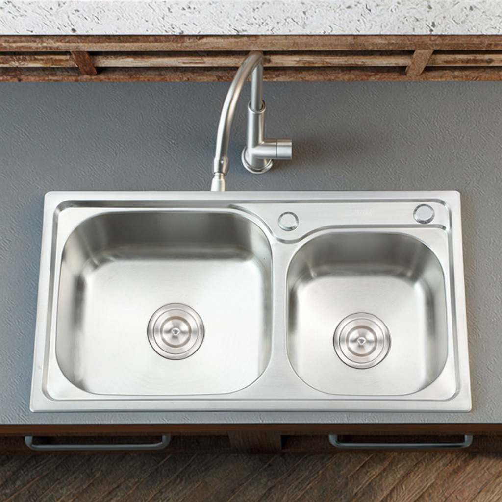 Upgrade Your Space with Stylish double sinks washing basin for Modern ...