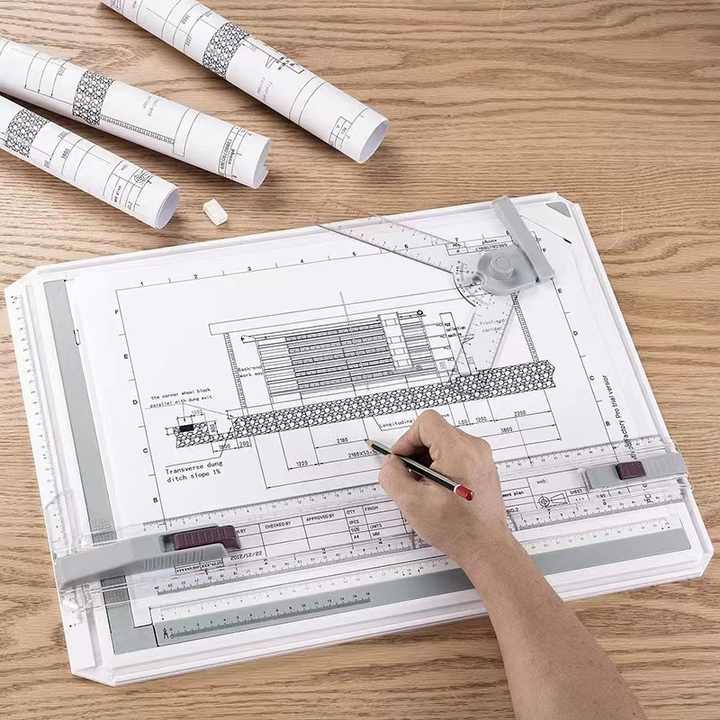 Student A3 Drawing Board Drafting Tools Set - Eco-friendly