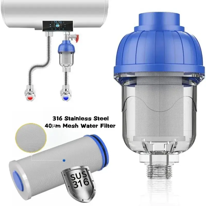 316 Stainless Steel In-Line Scale Prevention Filter Low Pressure ...
