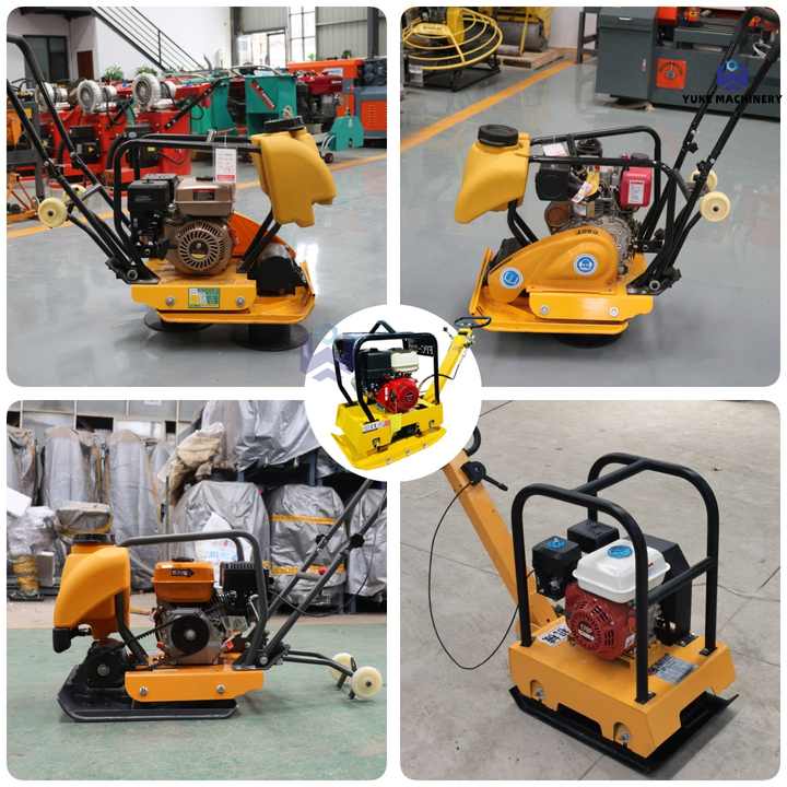 Manual Soil Compactor Reversible Plate Compactor Machine Construction ...