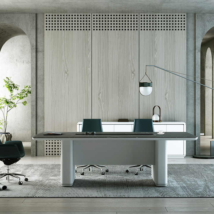 Modern Luxury Modular Office Desk Ceo Executive Wooden Computer Table ...