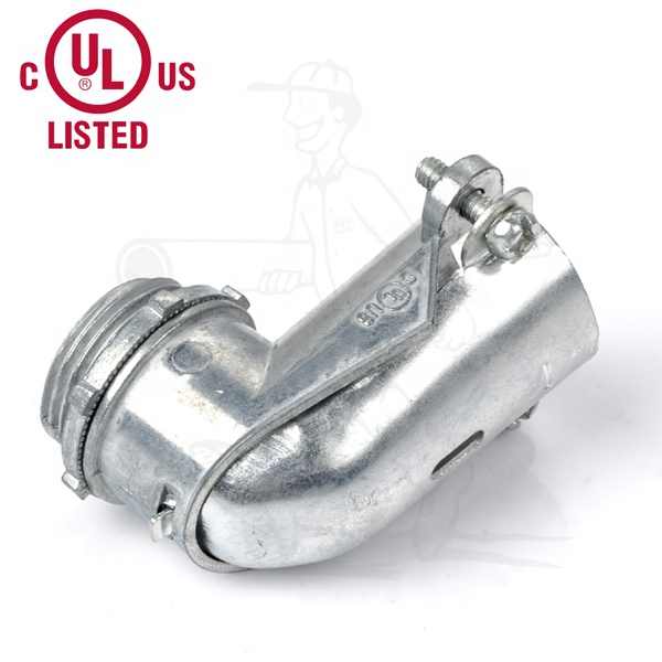 90 Degree Angle Flexible Conduit Squeeze Connector| Alibaba.com