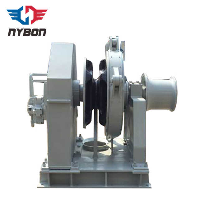 Wire Rope Hydraulic Anchor Mooring Winch with Warping Head
