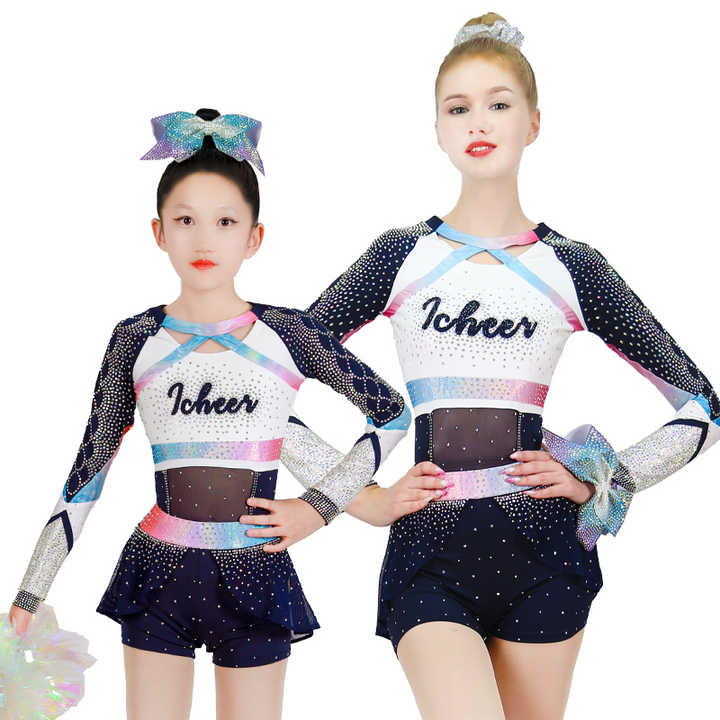 Custom Youth Cheerleading Uniforms School Cheerleader Uniforms Design ...