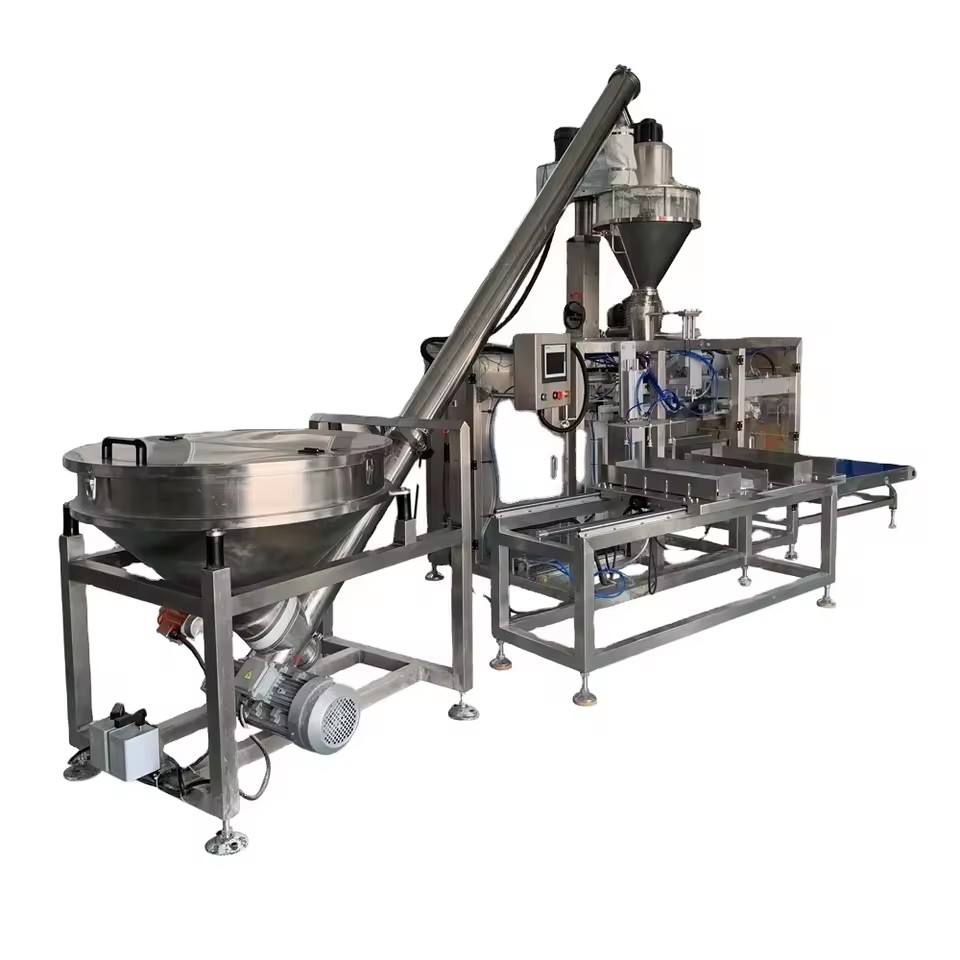 Automatic Food Grade Auger Powder Stainless Steel Milk Powder Filling ...
