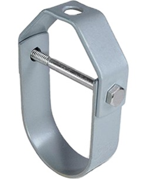 Steel Adjustable Rubber Pipe Brackets Clamp Hanger Riser Clamp Loop ...