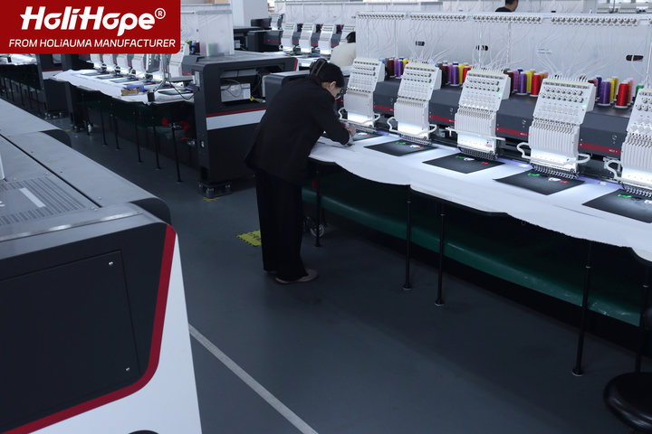 Holiauma Embroidery Machine - High Accuracy & 10-Year Warranty