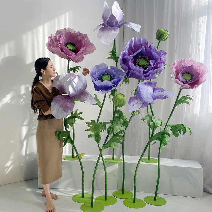 Artificial Paper Giant Flowers for Wedding Decorations