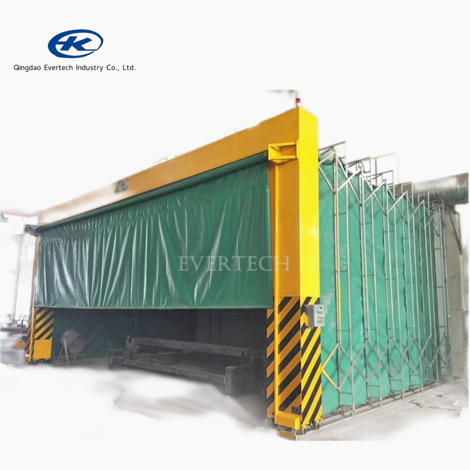 Expansion Paint Booth Motor Movable Retractable Design Electric Heating ...