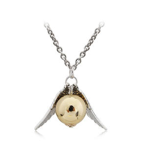 Wholesale golden snitch necklace-Buy Best golden snitch necklace lots ...
