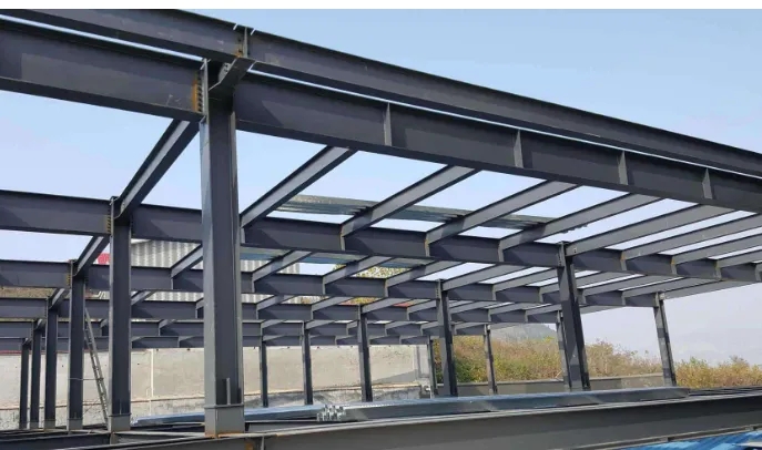 Steel Structure Light Building Workshop Warehouse Hot Rolled Steel Grade