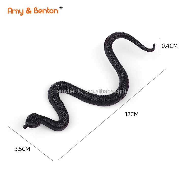 Mini Snake PVC Toys, Realistic Plastic Assorted Animal Play Set for ...