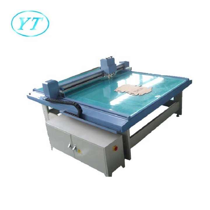 Flatbed CNC Corrugated Cardboard Box Sample Cutting Plotter
