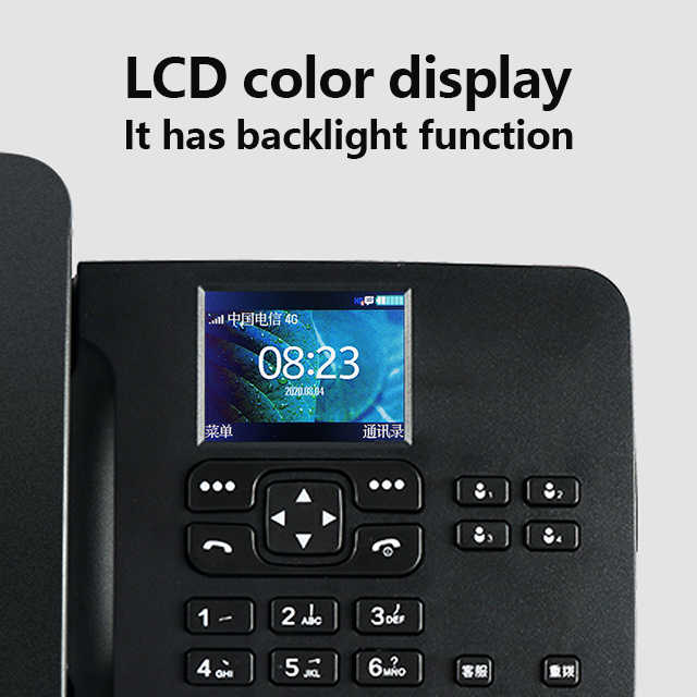 Cheap Telephone with SIM Card Slot - 2G+3G+4G Cordless