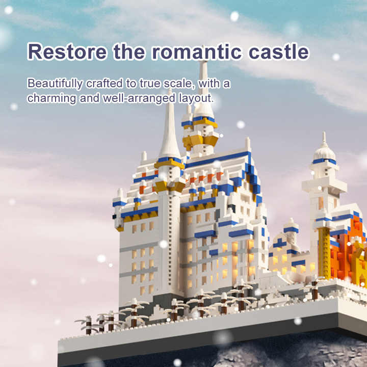 Swan Lake Castle Building Block - Creative Educational Toy
