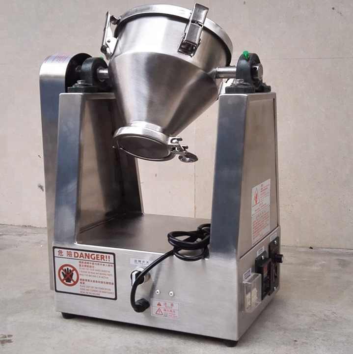 Mini Lab Stainless Steel Powder Mixer Machine - OEM & ODM Available