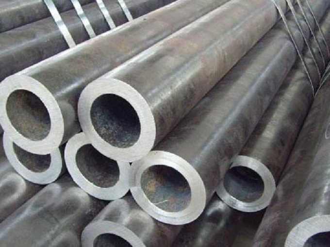High Pressure Seamless Steel Pipe SA210 Gr.C 82.55x12.7 Rifling Ribbed ...