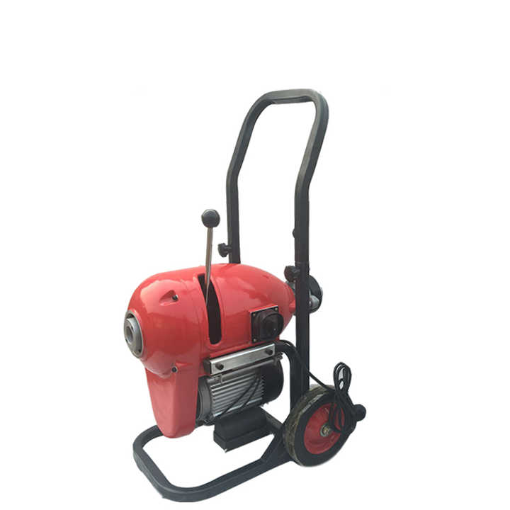 Snake Drain Pipe Cleaning Machine Sewer Unblocking Spiral Auger - Buy ...