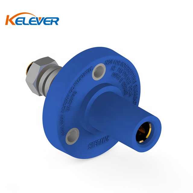 150A/600V Mini Cam-Lock Female Cam Lock Panel Mount Socket