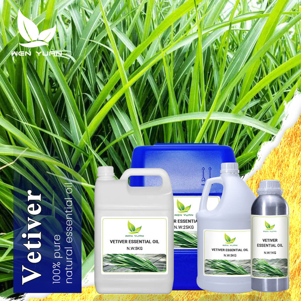 Factory Direct Organic Vetiver Essential Oil Pure Natural Premium ...