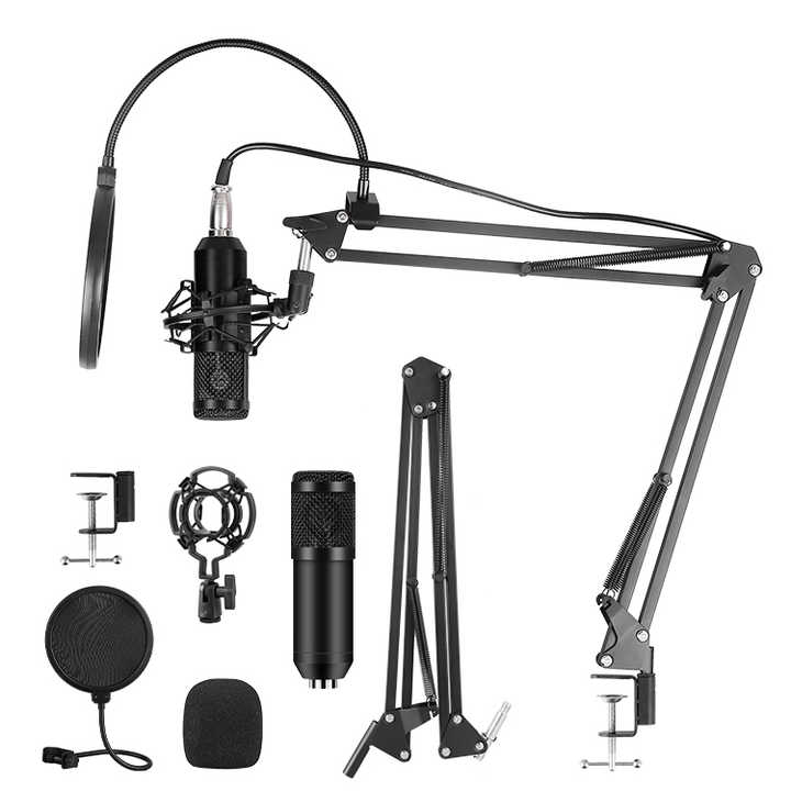 BM-800 Condenser Microphone - High Sensitivity for Podcasts