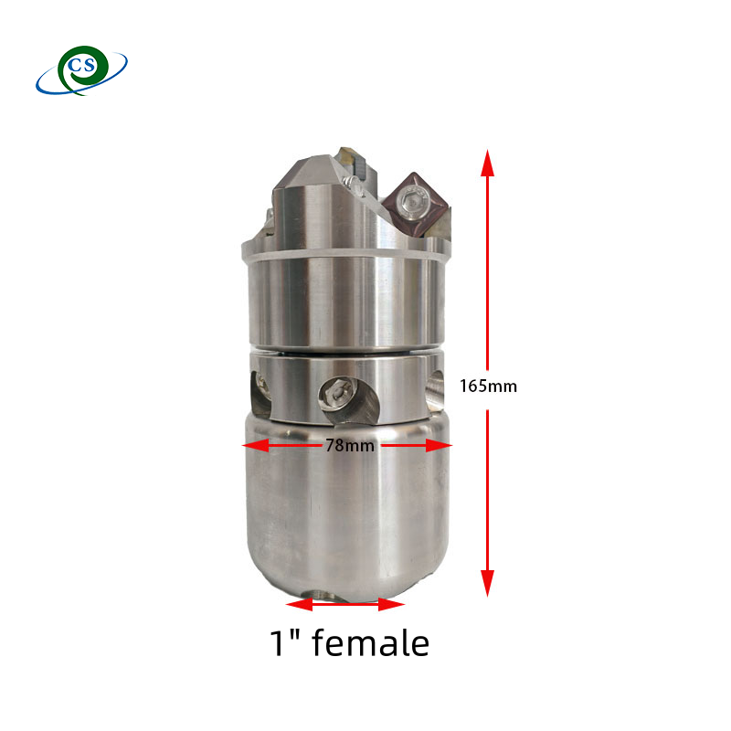 CS High Pressure Rotating Nozzle, Sewer High-Pressure Cleaning Water ...