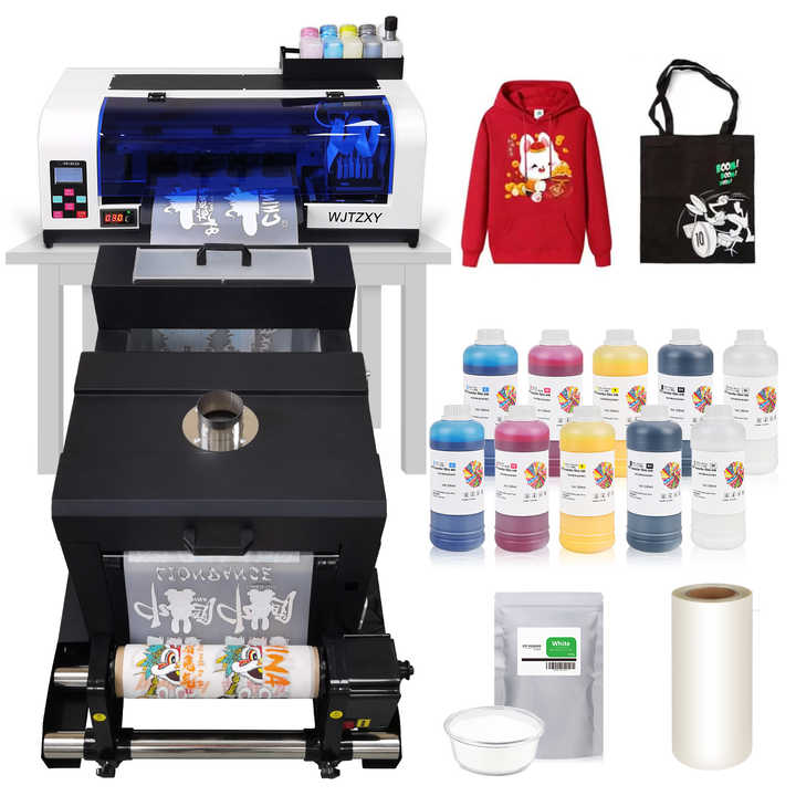A3+ XP600 Dtf Printer Printing Machine Transfer with Powder Shaking ...