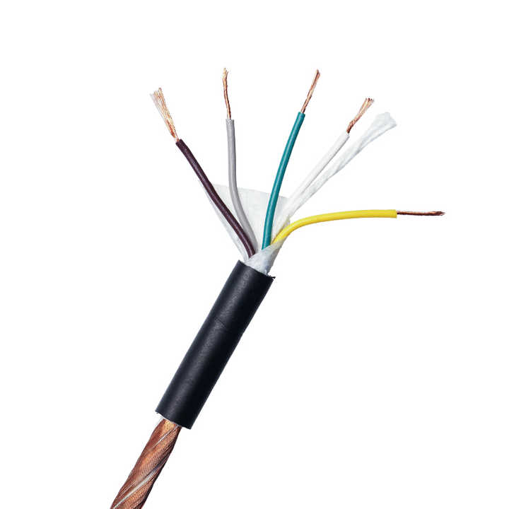 UL2464 Shielded Control Cable 24AWG 26AWG 28AWG 4/6/8/12C 300V PVC VW-1 ...
