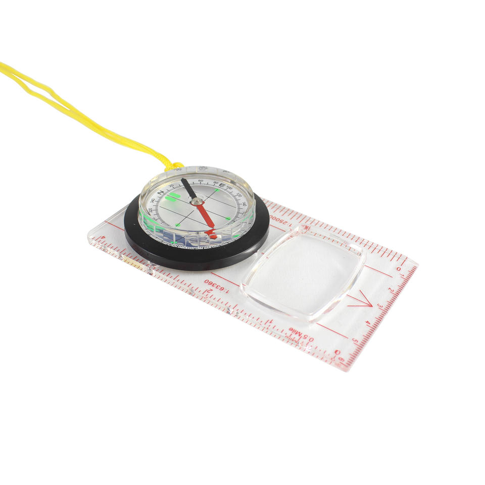 Portable Acrylic Map Measurer Compass Surveying Compass for Hiking ...