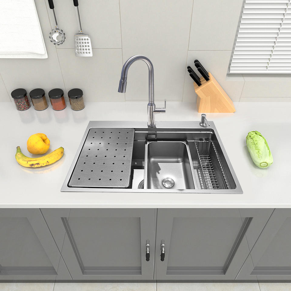 Multifunctional Kitchen Sink Single Bowl Kitchen Sink| Alibaba.com