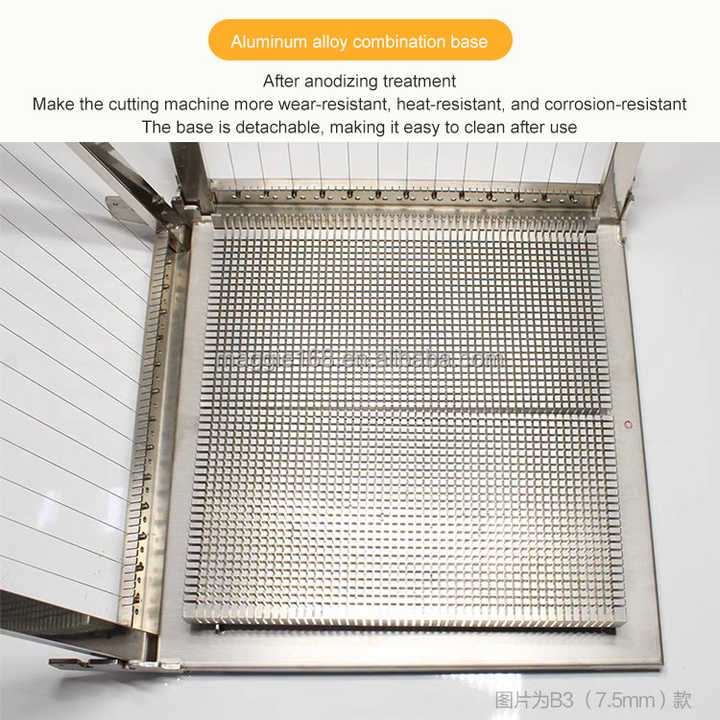 Adjustable Spacing Confectionery Cutting Machine - High Productivity