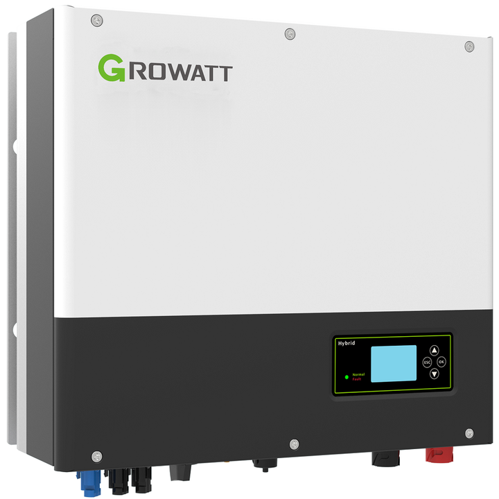 Growatt Solar Hybrid Inverter 4kw-10kw in Stock - Pure Sine Wave
