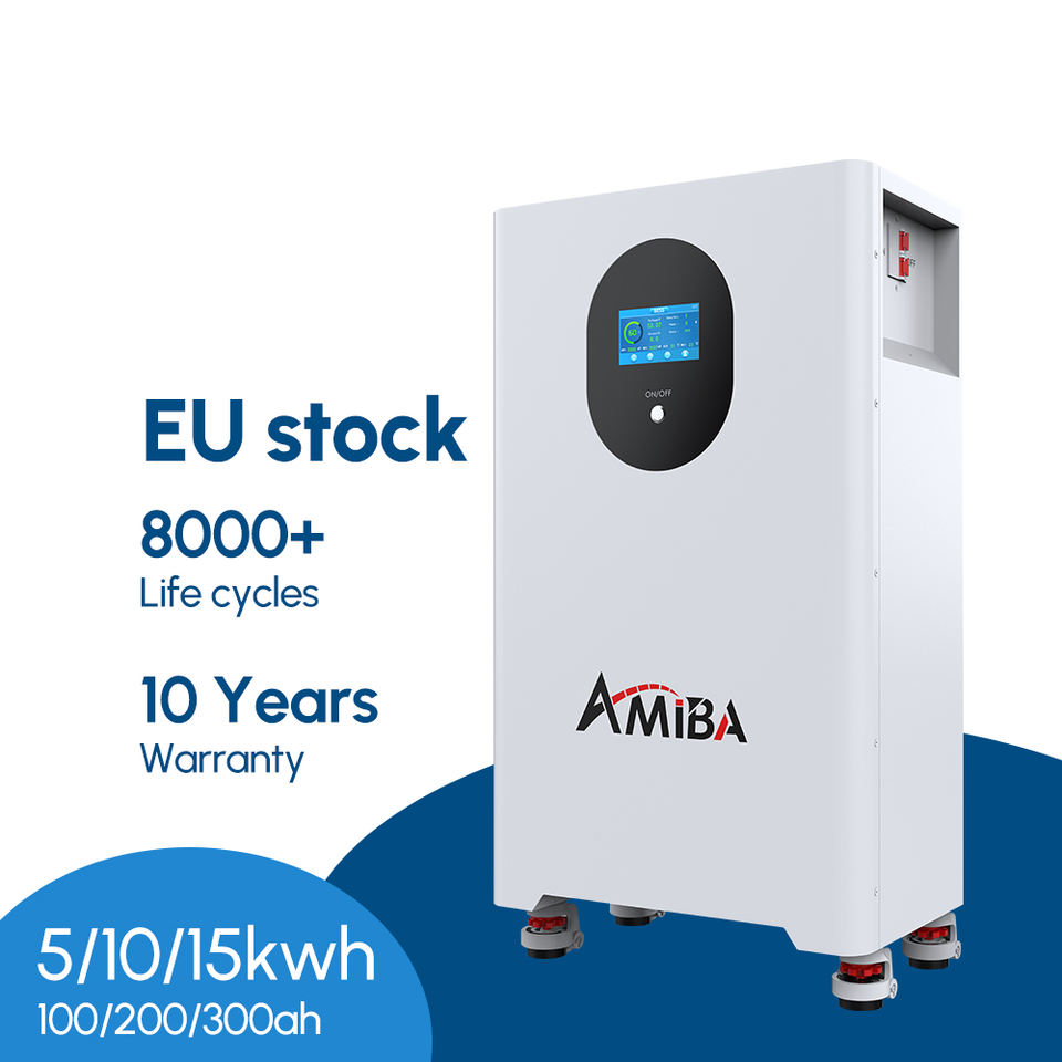 20Kwh 48V Home Energy Storage Lithium Batteries System 51.2V 300Ah ...
