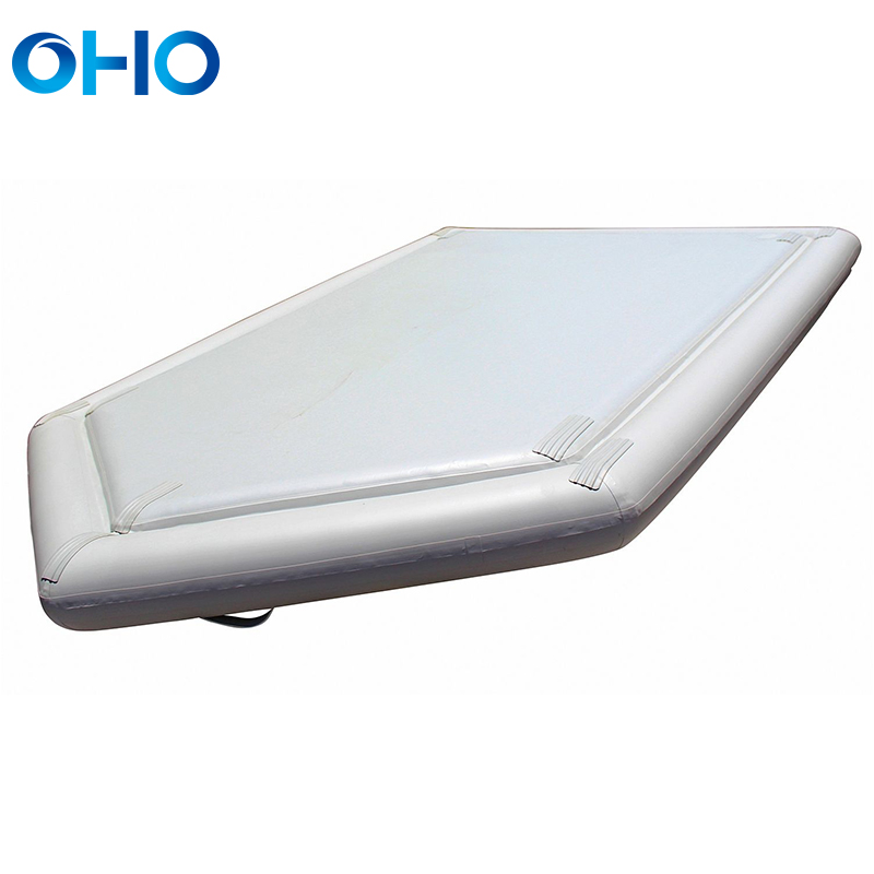 Inflatable Floating Platform With Optional Tent Air Swimming Water ...