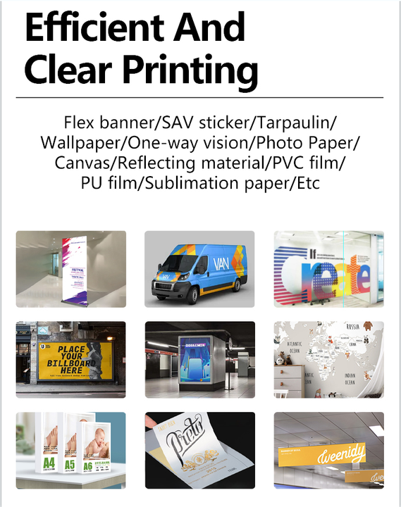 Vinyl Sticker Flex Banner Plotter Inkjet Printers Eco Solvent Printer ...