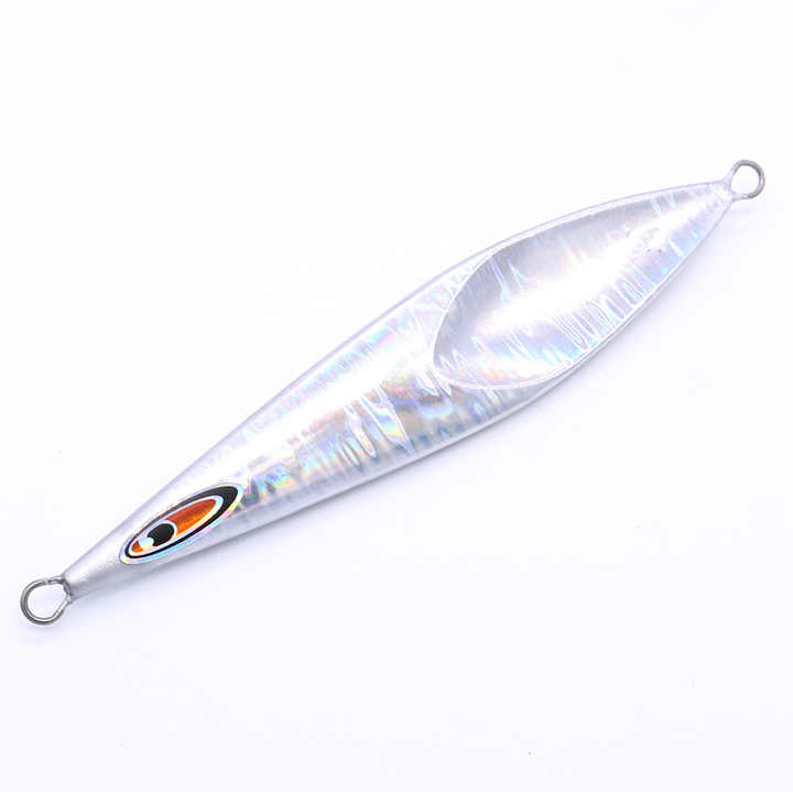 Slow Pitch Jigging Lures with Glow Zebra Pattern 60g 80g 100g 160g 210g Weights for Saltwater ...