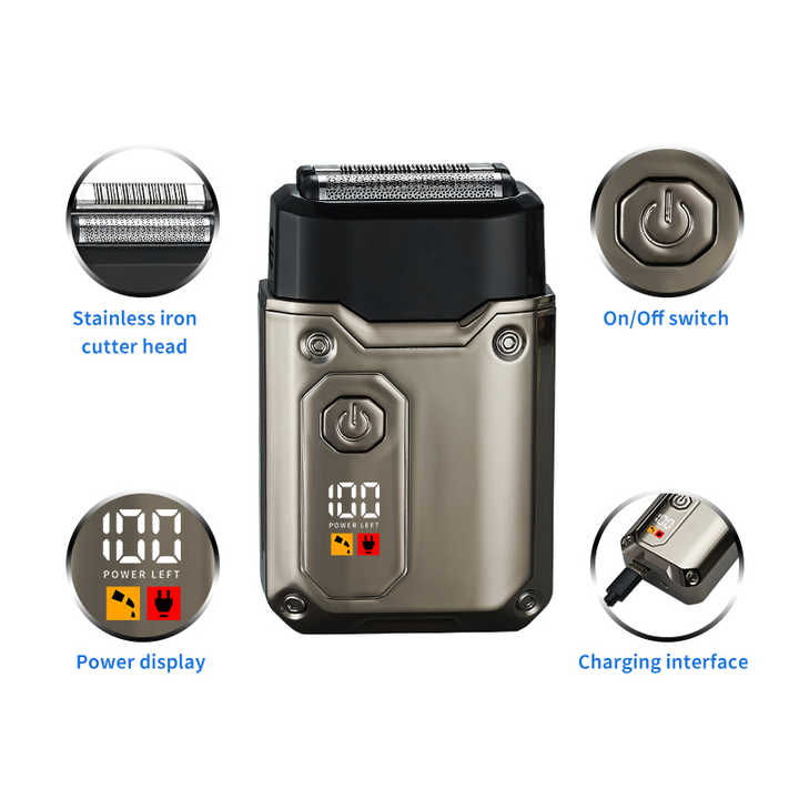Multi-functional Mini Electric Shavers Washable Ipx6 Rechargeable ...