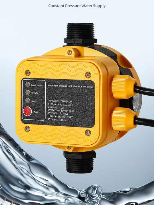 Intelligent pressure switch booster pump controller with check valve ...