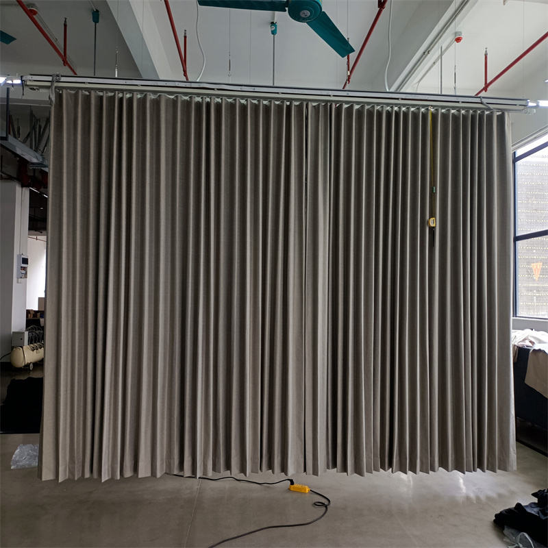 Wire Curved Ripple Fold S Fold Blackout Drapery Curtain Window Curtains ...