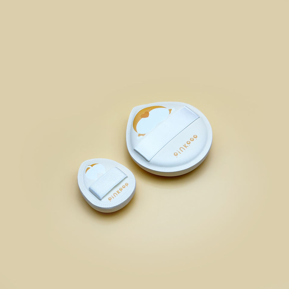 Kawaii Round Non-Latex Polyurethane Air Cushion Foundation Puff-Ultra ...