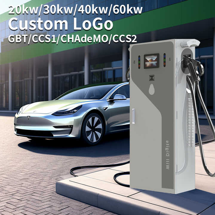 20kw 30kw 40kw 80kw 380V OCPP1.6J Station Dc Fast Electric Car Charger GBT CCS1 CHAdeMO CCS2 Ev ...