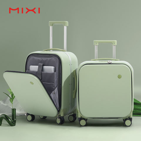 Hanke new arrival carry on luggage vintage travel hard case smart ...