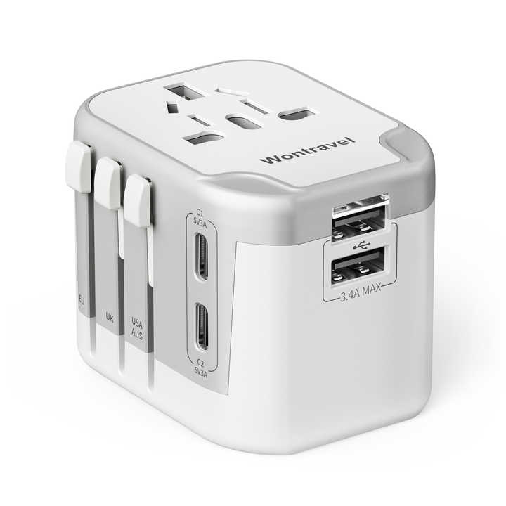Wontravel Dual USB International Wall Charger - All in One