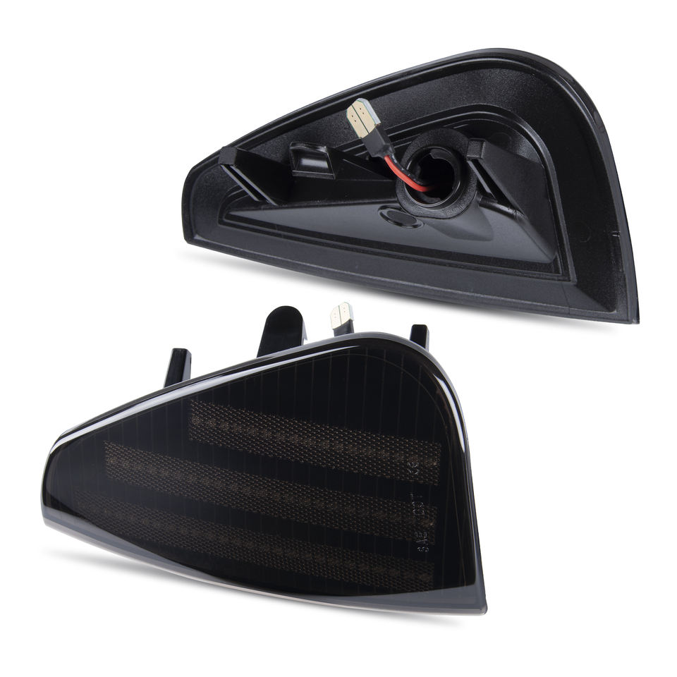 2pcs 12V Smoked LED Front Side Marker Lights for Dodge Charger 2006 ...